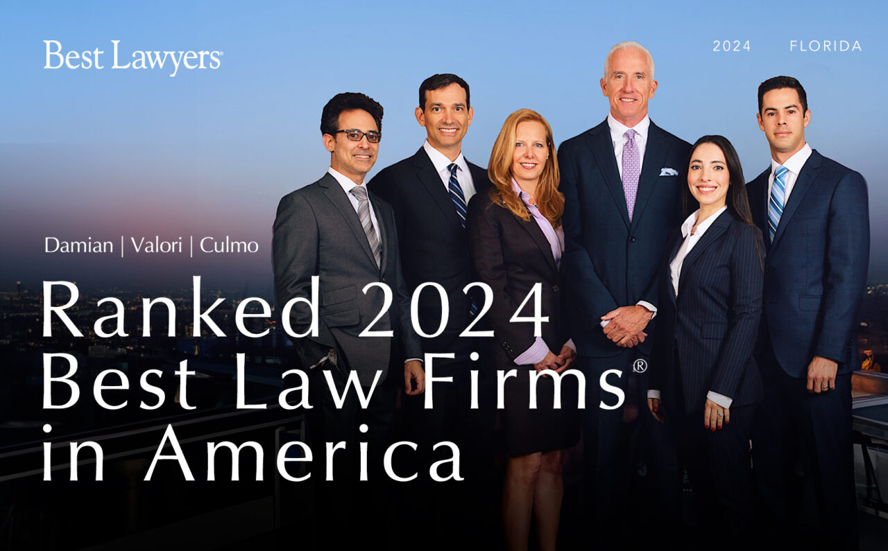 Celebrating Excellence: 2024 Best Law Firms® in America – Damian ...
